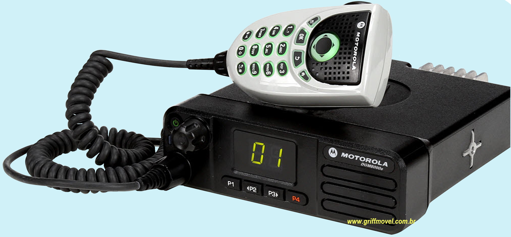 Rádio DGM8000e - RADIOCOMUNICAÇÃO GRIFF MOVEL LTDA